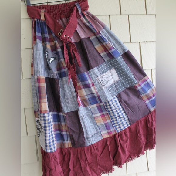 Hand Crafted | Skirts | Patchwork Skirt Native American Heritage | Poshmark